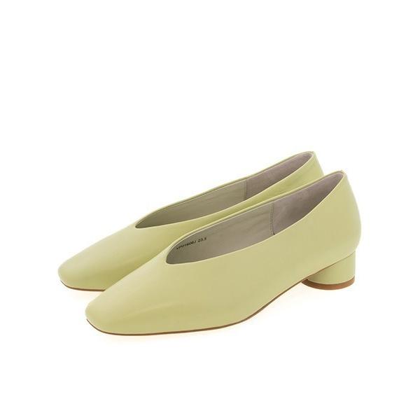 『セール実施中』ZOZO問い合わせ番号:72849480ショップ:RANDA，ランダブランド:A de Vivre，アドゥヴィーヴル商品名:【本革】Vカットレザーパンプスカテゴリ:シューズ>パンプスブランド品番:VP01606素材:ア...