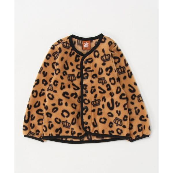 『タイムセール実施中』ZOZO問い合わせ番号:72851022ショップ:BABYDOLL，ベビードールブランド:BABYDOLL，ベビードール商品名:ヒョウ柄フリースジャケット 7653Kカテゴリ:トップス>ジャージブランド品番:BD...