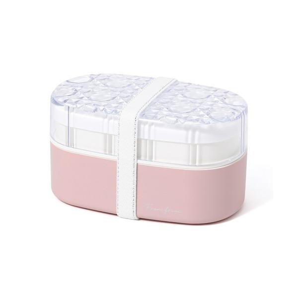 ZOZO問い合わせ番号:72946165ショップ:Francfranc，フランフランブランド:Francfranc，フランフラン商品名:ジュエル ランチボックス ラウンド ピンクカテゴリ:食器/キッチン>お弁当箱ブランド品番:1101...