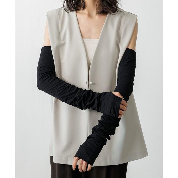 『タイムセール実施中』ZOZO問い合わせ番号:73018367ショップ:Kana，カナブランド:emesuelee，エメスーリー商品名:UV対策 キシリトール加工 アームカバー 90cm丈カテゴリ:ファッション雑貨>アームカバーブラン...