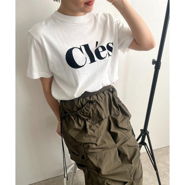 『セール実施中』ZOZO問い合わせ番号:73018432ショップ:LHELBIE，レルビエブランド:LHELBIE，レルビエ商品名:Cles フロッキーロゴＴシャツカテゴリ:トップス>Tシャツ/カットソーブランド品番:51693W/5...