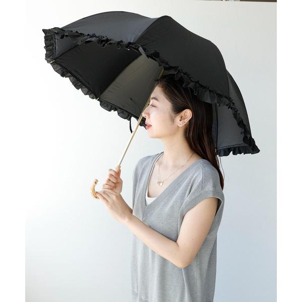 ZOZO問い合わせ番号:73053450ショップ:Three Four Time，スリーフォータイムブランド:Cepica，セピカ商品名:【pink trick / ピンクトリック】フリル完全遮光2段折傘(晴雨兼用)カテゴリ:ファッション雑...