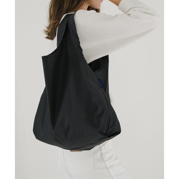 ZOZO問い合わせ番号:73055413ショップ:Global Forme Concrete，グローバルフォルムコンクリートブランド:BAGGU，バグー商品名:STANDARD BAGGU 468.ブラックカテゴリ:バッグ>エコバッグ...