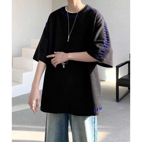 『タイムセール実施中』ZOZO問い合わせ番号:73148443ショップ:SPADE，スペイドブランド:FVLMEN，フルメン，EFFECTION，エフェクション，neos，ネオス商品名:【FVLMEN】hand stitch halfsle...