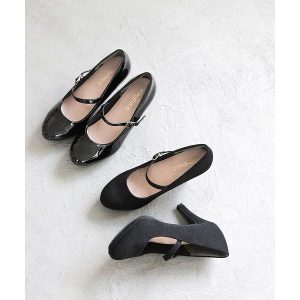 『セール実施中』ZOZO問い合わせ番号:73149939ショップ:SOROTTO，ソロットブランド:grandfleur，グランドフルール，WANDERFOUR，ワンダーフォー商品名:ストーム入りラウンドトゥストラップフォーマルパンプスカテ...