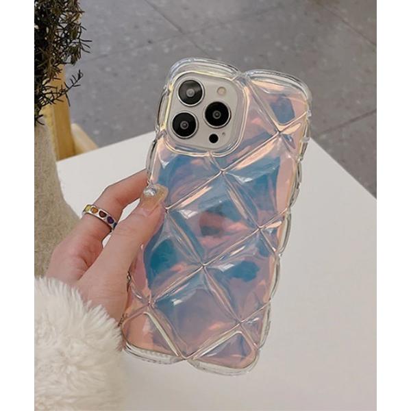 『タイムセール実施中』ZOZO問い合わせ番号:73150412ショップ:VIBGYOR，ヴィブジョーブランド:VIBGYOR Women，ヴィブジョー　ウィメン商品名:【urge select】ダイヤモンドデザイン iPhoneケース【iP...