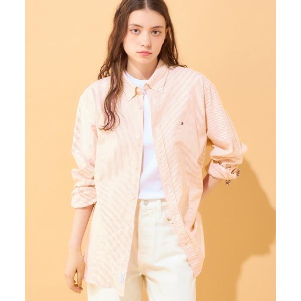 『セール実施中』ZOZO問い合わせ番号:73185231ショップ:TOMMY HILFIGER，トミー ヒルフィガーブランド:TOMMY HILFIGER，トミーヒルフィガー商品名:【ESSENTIALS】フレックスオックスフォードストライ...