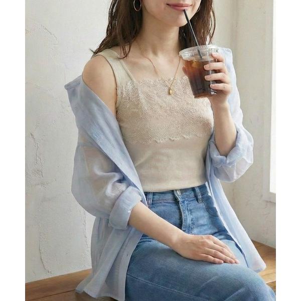 『タイムセール実施中』ZOZO問い合わせ番号:73186350ショップ:FUNALIVE，ファンアライブブランド:FUNALIVE，ファンアライブ商品名:PAGE ONE レースタンクトップカテゴリ:トップス>タンクトップブランド品番...