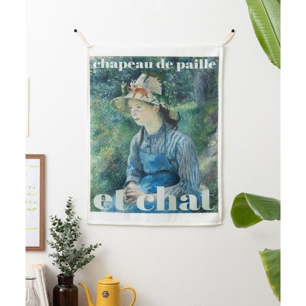 『タイムセール実施中』ZOZO問い合わせ番号:73187522ショップ:ABBEY MARKET，アビーマーケットブランド:Jubilee，ジュビリー商品名:名画にまぎれる猫 アートファブリックポスター 壁掛けタペストリーカテゴリ:インテリ...