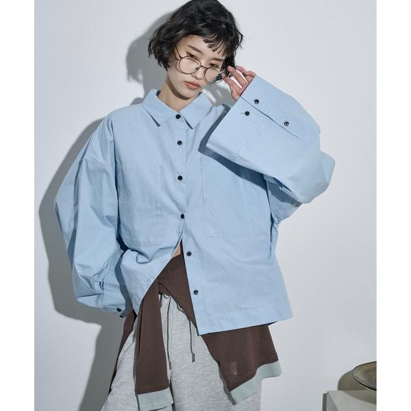ZOZO問い合わせ番号:73251515ショップ:Auntie Rosa，アンティローザブランド:THE YOn，ザヨン商品名:スーパーワイドスリーブボクシーシャツカテゴリ:トップス>シャツ/ブラウスブランド品番:TY22194D素材...