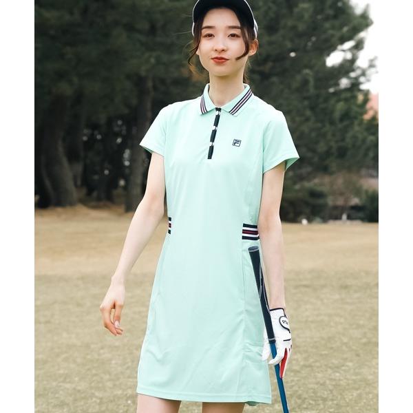 『タイムセール実施中』ZOZO問い合わせ番号:73253349ショップ:OCEAN GOLF，オーシャンゴルフブランド:FILA GOLF，フィラゴルフ 商品名:【FILA GOLF:フィラゴルフ】レディースワンピース　ゴルフカテゴリ:ワン...