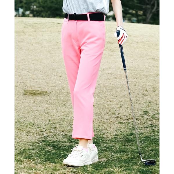 『タイムセール実施中』ZOZO問い合わせ番号:73253448ショップ:OCEAN GOLF，オーシャンゴルフブランド:marie claire，マリ・クレール商品名:【marie claire:マリ.クレール】レディース9分丈パンツ　ゴル...