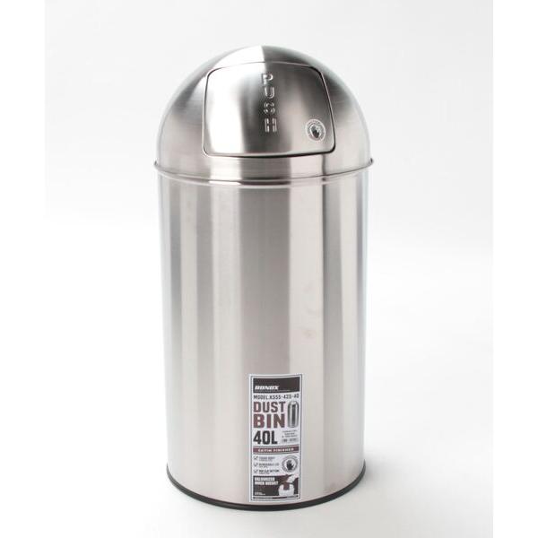 ZOZO問い合わせ番号:73348630ショップ:DULTON，ダルトンブランド:DULTON，ダルトン商品名:DUST BIN SATIN FINISHED 40L/ステンレス ゴミ箱 40Lカテゴリ:インテリア>ダストボックスブラ...