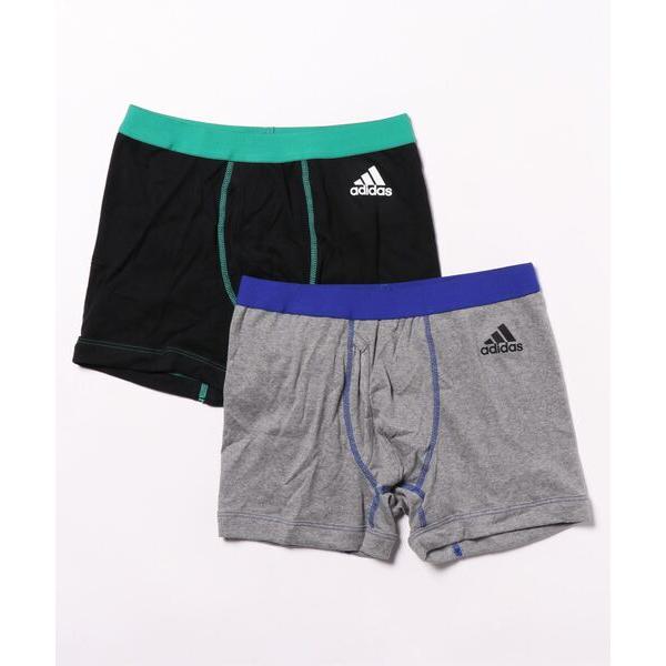 ※このアイテムは返品・交換対象外商品です。ZOZO問い合わせ番号:73348725ショップ:GUNZE，グンゼブランド:adidas，アディダス商品名:adidas/アディダス ワンポイントロゴ ボクサーパンツ 2枚組カテゴリ:アンダーウェ...