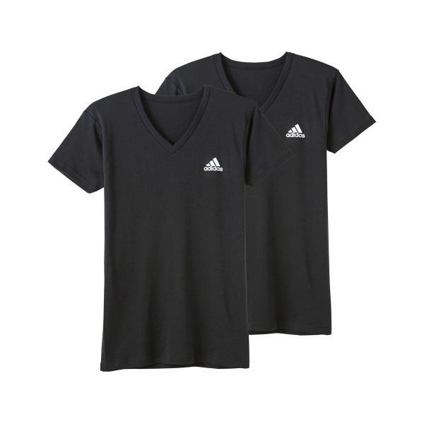 『タイムセール実施中』※このアイテムは返品・交換対象外商品です。ZOZO問い合わせ番号:73348790ショップ:GUNZE，グンゼブランド:adidas，アディダス商品名:adidas/アディダス BOY'S VネックTシャツ 吸汗速乾 ...