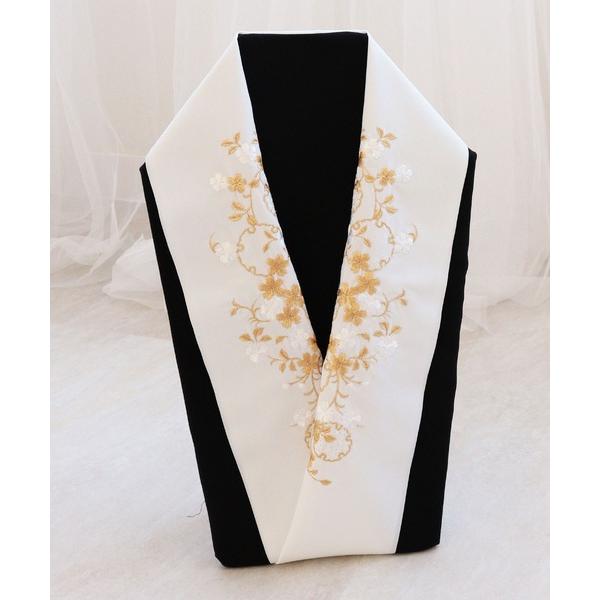 ZOZO問い合わせ番号:73383216ショップ:utatane，ウタタネブランド:utatane，ウタタネ商品名:半衿 パールドロン刺繍 日本製カテゴリ:水着/着物・浴衣>和装小物ブランド品番:7798614501素材:本体：ポリエ...