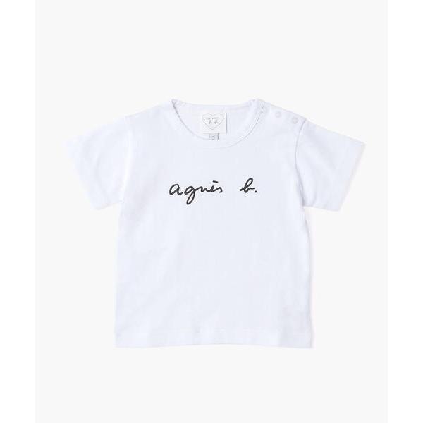 ZOZO問い合わせ番号:73484069ショップ:agnes b.，アニエスベーブランド:agnes b.，アニエスベー商品名:ベビー ロゴ コットン 半袖 Tシャツカテゴリ:トップス>Tシャツ/カットソーブランド品番:EBC3S13...