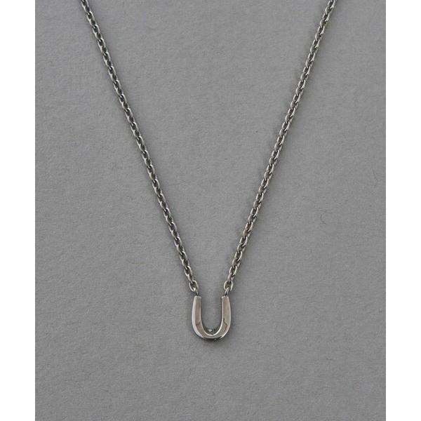 ZOZO問い合わせ番号:73553860ショップ:ete，エテブランド:ete，エテ商品名:[シェア] ホースシュー ネックレスカテゴリ:アクセサリー>ネックレスブランド品番:861948素材:SV925+ブラックルテニウムコーティン...