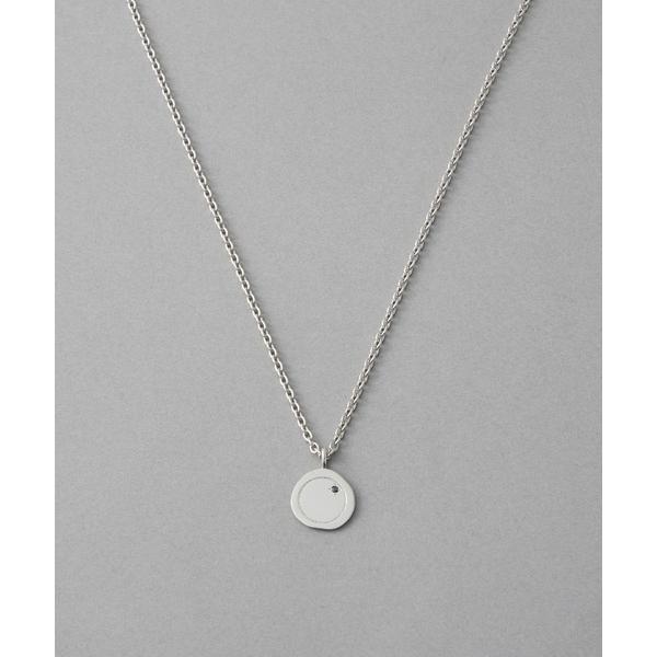 ZOZO問い合わせ番号:73553865ショップ:ete，エテブランド:ete，エテ商品名:[シェア] ブラックダイヤモンド コイン ネックレスカテゴリ:アクセサリー>ネックレスブランド品番:861949素材:SV925+プラチナコー...