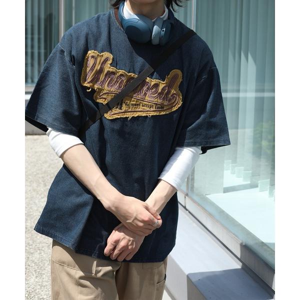 『タイムセール実施中』ZOZO問い合わせ番号:73584272ショップ:aimoha，アイモハブランド:HOOK，フック商品名:【HOOK】アメカジパッチワーク半袖ビッグTEEカテゴリ:トップス>Tシャツ/カットソーブランド品番:YU...