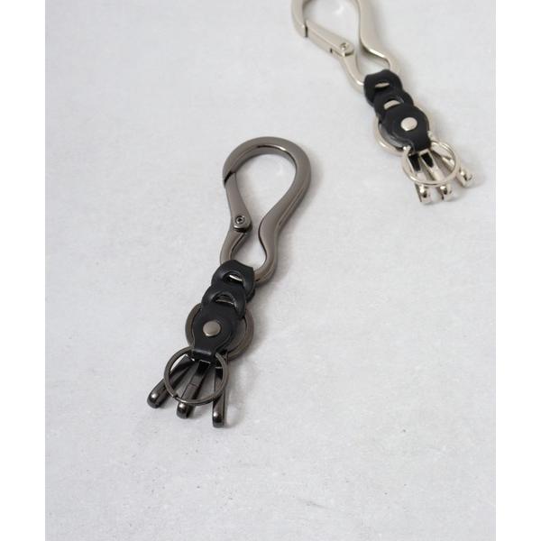 『タイムセール実施中』ZOZO問い合わせ番号:73585503ショップ:FUNALIVE，ファンアライブブランド:FUNALIVE，ファンアライブ商品名:TACHIYA レザーチェーン付カラビナキーホルダーカテゴリ:財布/小物>キーホ...