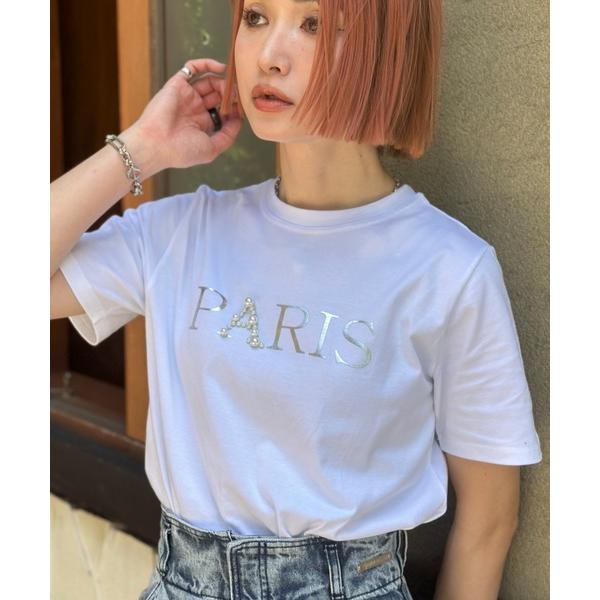 ZOZO問い合わせ番号:73624177ショップ:tocco closet／&amp;. NOSTALGIA，トッコ　クローゼット　／　アンドドットノスタルジアブランド:deux amour，ドゥーザムール商品名:PARIS Tカテゴリ:ト...