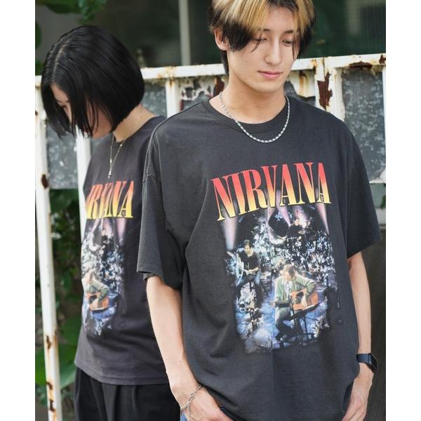 ZOZO問い合わせ番号:73657754ショップ:C.E.L.STORE，セルストアブランド:THRIFTY LOOK，スリフティールック商品名:THRIFTY LOOK / スリフティールック THRIFTY ”NIRVANA” TEE ...