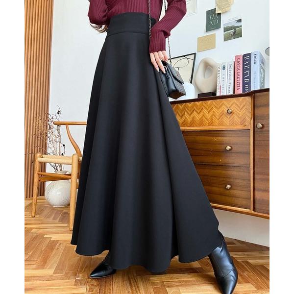 『セール実施中』ZOZO問い合わせ番号:73660584ショップ:moment+，モーメントプラスブランド:moment+，モーメントプラス商品名:【累計販売枚数2万枚突破！】カットジョーゼットハイウエストボリュームフレアスカートカテゴリ:...