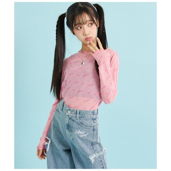 『セール実施中』ZOZO問い合わせ番号:73723937ショップ:ANAP，アナップブランド:ANAP GiRL，アナップガール商品名:総ロゴシアートップス×キャミSETカットソーカテゴリ:トップス>シャツ/ブラウスブランド品番:91...