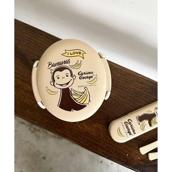 ZOZO問い合わせ番号:73725599ショップ:COMMON WARE，コモンウェアブランド:nicott，ニコット商品名:NC : CG おさるのジョージ ランチボックスカテゴリ:食器/キッチン>お弁当箱ブランド品番:NC-179...