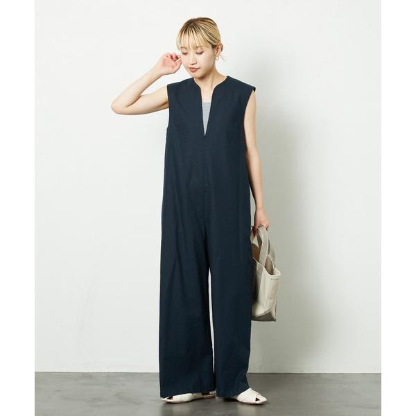 『タイムセール実施中』ZOZO問い合わせ番号:73757216ショップ:マルチサイズ，マルチサイズブランド:FREAK'S STORE，フリークスストア，マルチサイズ，マルチサイズ商品名:Vネックオールインワンカテゴリ:オールインワン・サロ...