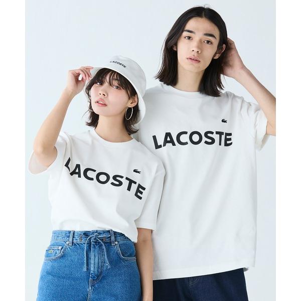 ZOZO問い合わせ番号:73797638ショップ:LACOSTE，ラコステブランド:LACOSTE，ラコステ商品名:ヘビーウェイトブランドネーム ラバープリント ロゴ半袖Tシャツカテゴリ:トップス>Tシャツ/カットソーブランド品番:T...