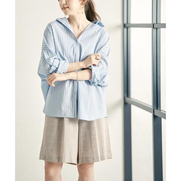 『セール実施中』ZOZO問い合わせ番号:73828064ショップ:ORiental TRaffic，オリエンタルトラフィックブランド:acro，アクロ商品名:■ストライプBIGシャツ/AC3321カテゴリ:トップス>シャツ/ブラウスブ...