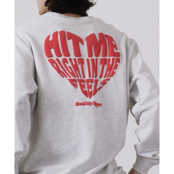 『タイムセール実施中』ZOZO問い合わせ番号:73828410ショップ:FUNALIVE，ファンアライブブランド:MODISH GAZE，モディシュガゼ，FUNALIVE，ファンアライブ商品名:MODISH GAZE 裏毛スウェット ハート...