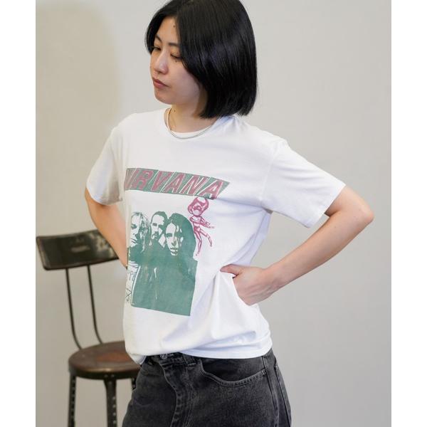 ZOZO問い合わせ番号:73861083ショップ:C.E.L.STORE，セルストアブランド:THRIFTY LOOK，スリフティールック商品名:THRIFTY LOOK / スリフティールック THRIFTY”NIRVANA”TEE ニル...