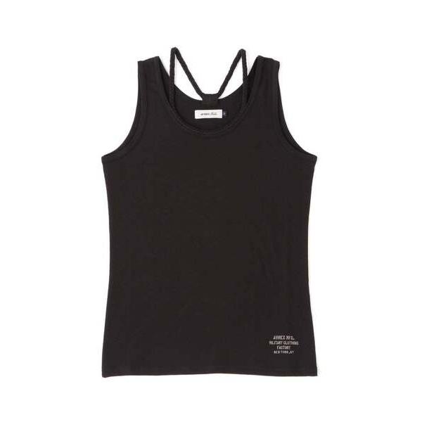 ZOZO問い合わせ番号:73866661ショップ:AVIREX WOMAN，アヴィレックス ウーマンブランド:AVIREX，アヴィレックス商品名:ブレード タンクトップ/BRAID TANK TOPカテゴリ:トップス>タンクトップブラ...