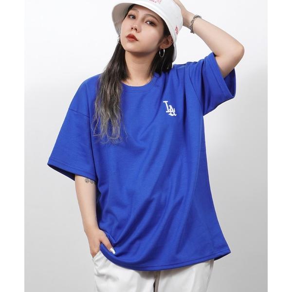 『タイムセール実施中』ZOZO問い合わせ番号:73927592ショップ:BIG CITY MARKET，ビッグシティマーケットブランド:STAY GOLD，ステイゴールド商品名:LA ロゴ刺繍 ルーズTシャツ / Tシャツ 半袖 オーバーサ...