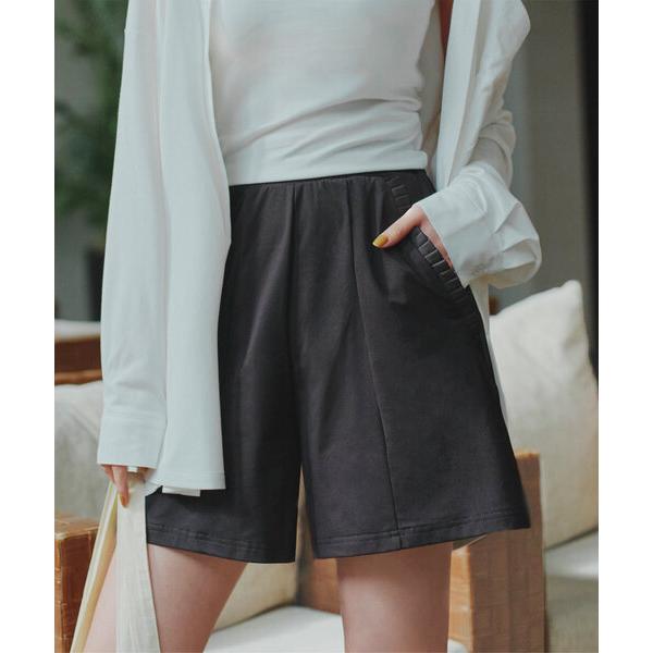 ZOZO問い合わせ番号:73997427ショップ:kobelettuce，コウベレタスブランド:sea.，シードット，KOBE LETTUCE，コウベレタス商品名:UVカット吸水速乾ラッシュガードフリルポケットショートパンツカテゴリ:水着/...