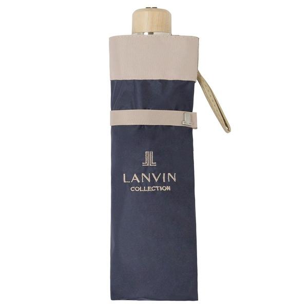 ZOZO問い合わせ番号:73998152ショップ:MOONBAT，ムーンバットブランド:LANVIN collection，ランバン コレクション，MOONBAT，ムーンバット商品名:遮光 遮熱 晴雨兼用折りたたみ日傘　グログランリボンカテ...