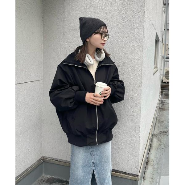 『セール実施中』ZOZO問い合わせ番号:73999227ショップ:Bonjour Sagan，ボンジュールサガンブランド:ap retro，アプレトロ，Bonjour Sagan，ボンジュールサガン商品名:カラーリブスタンドブルゾンカテゴリ...