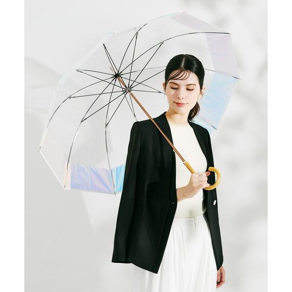 ZOZO問い合わせ番号:73999490ショップ:Waterfront，ウォーターフロントブランド:Waterfront，ウォーターフロント商品名:ビニール傘　10本骨　クリアライトルミナスパール 60カテゴリ:ファッション雑貨>長傘...