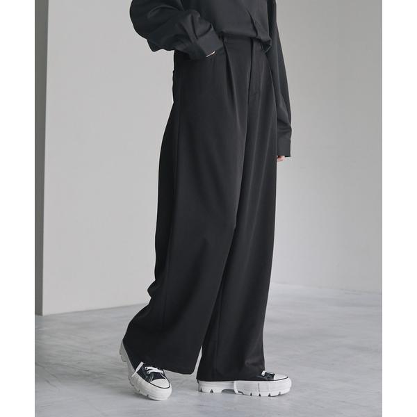 ZOZO問い合わせ番号:74031705ショップ:EMMA CLOTHES，エマ クローズブランド:cussil，クシル商品名:【cussil/クシル】TRストレッチルーズシルエットハイウエストストレートパンツ/デニムパンツカテゴリ:パンツ...