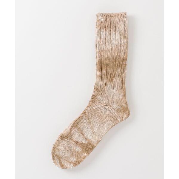 ※このアイテムは返品・交換対象外商品です。ZOZO問い合わせ番号:74096345ショップ:SAC'S BAR，サックスバーブランド:hobo，ホーボー商品名:【hobo / ホーボー】TIE-DYED CREW SOCKS C/N/PUカ...