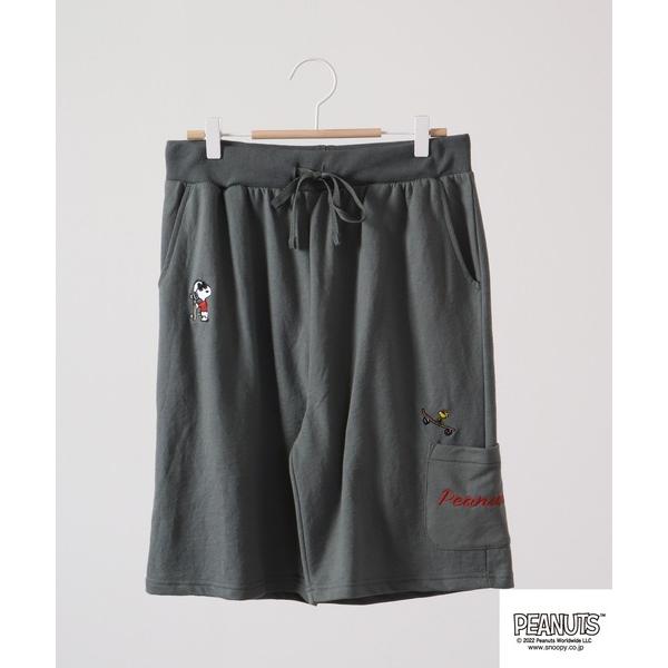 『タイムセール実施中』ZOZO問い合わせ番号:74130560ショップ:FUNALIVE，ファンアライブブランド:PEANUTS，ピーナッツ，FUNALIVE，ファンアライブ商品名:PEANUTS スヌーピー ミニ裏毛 スウェット ハーフパ...