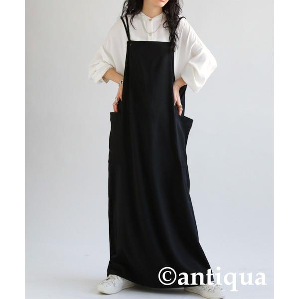 『タイムセール実施中』ZOZO問い合わせ番号:74162937ショップ:antiqua，アンティカブランド:antiqua，アンティカ商品名:ビッグポケットサロペットスカートカテゴリ:オールインワン・サロペット>サロペット/オーバーオ...