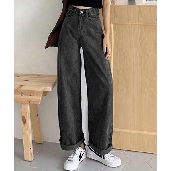 『タイムセール実施中』ZOZO問い合わせ番号:74167191ショップ:Ada.，エイダブランド:kirakiraShop，キラキラショップ商品名:ハイウエスト ストレート デニム 韓国 テイストカテゴリ:パンツ>デニムパンツブランド...