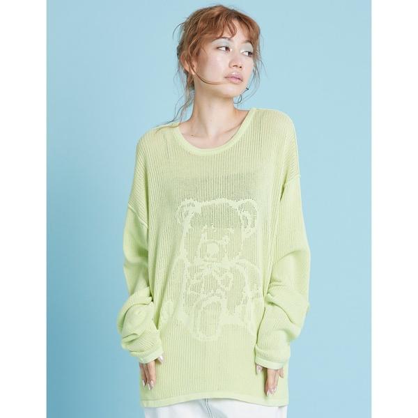 『タイムセール実施中』ZOZO問い合わせ番号:74167329ショップ:sunny branch，サニーブランチブランド:Little sunny bite，リトルサニーバイト商品名:Bear knit topカテゴリ:トップス>Tシ...