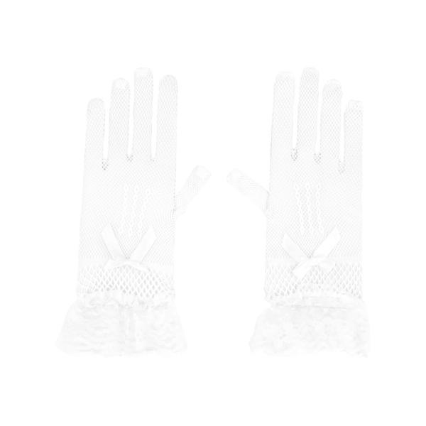 『タイムセール実施中』※このアイテムは返品・交換対象外商品です。ZOZO問い合わせ番号:74168598ショップ:Retica，レティカブランド:Tika，ティカ商品名:手袋 レース グローブ ショート 編みレース リボン クリスマス コス...