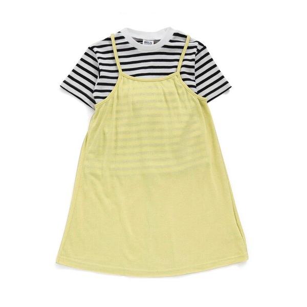 『セール実施中』ZOZO問い合わせ番号:74199971ショップ:F.O.Online Store，エフオーオンラインストアブランド:BREEZE，ブリーズ商品名:2Pセット キャミワンピ×Tシャツカテゴリ:ワンピース/ドレス>ワンピ...