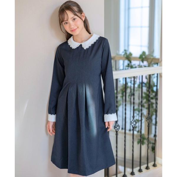 『セール実施中』ZOZO問い合わせ番号:74200420ショップ:Catherine Cottage，キャサリンコテージブランド:Catherine Cottage，キャサリンコテージ商品名:スカラップ白襟ワンピースカテゴリ:ワンピース/ド...